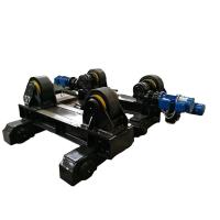 China Motorized Travel 5T Pipe Welding Rotator PU Wheel Conventional Tank Turning Roller for sale
