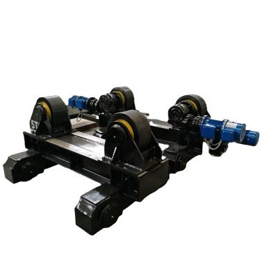 China Motorized Travel 5T Pipe Welding Rotator PU Wheel Conventional Tank Turning Roller for sale