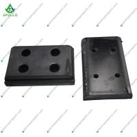 China Lower Noise APOLLO Rubber Track Pad S700 PN 2390756 Paver Track Pads Fuel Efficiency for sale