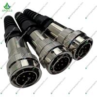 China Temperature Resistance Apollo Paver Spare Parts Rustproof 12 Pin Bayonet Plug for sale