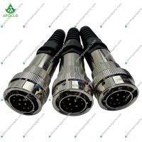 China Temperature Resistance Apollo Paver Spare Parts Rustproof 12 Pin Bayonet Plug for sale