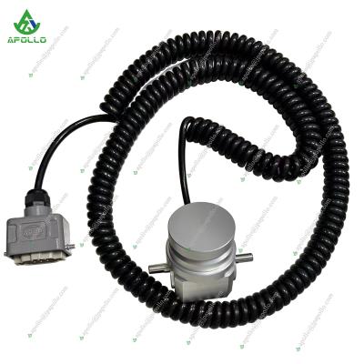 China Industrial Digital Slope Sensor abrasion resistant With 6 Pin Cables 2629400 SP15 Synovial Machine Cable for sale