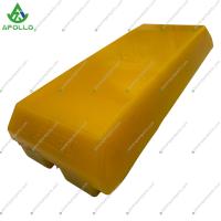 China APOLLO 2411111 Poly Track Pad 2102696 Polyurethane Paver Track Shoe for Road Milling Machine Spare Parts for sale