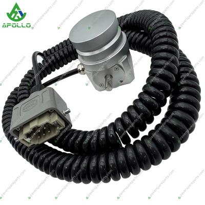 China APOLLO 6 Pins Digital Longitudinal Slope Meter Rectangular Wire Connector 2629400 for sale