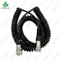 China APOLLO Digital Cable 04-02-02560-1M Black Wire12 Hole Bayonet -10 Hole Screw For Digital Controllers VOE12808147 for sale