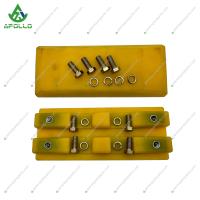China APOLLO Poly Track Pad With Screw Holes 2411112 Track Shoe for Road Milling Machines for sale