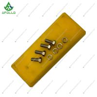 China APOLLO Poly Track Pad With Screw Holes 2411112 Track Shoe for Road Milling Machines for sale