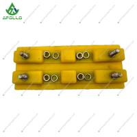 China APOLLO Poly Track Pad Track Shoe For W2000 W205 Milling Machine 2102697 2411112 for sale