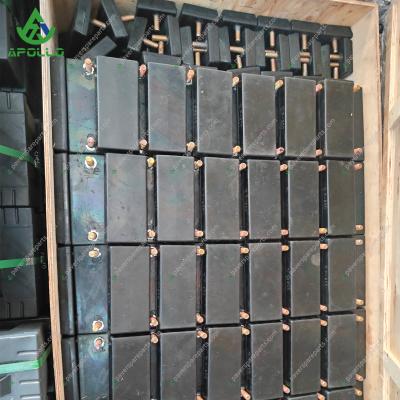 China APOLLO Track Pad Track Shoes for Asphalt Paver HANTA F2045C F21CD for sale