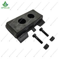 China APOLLO Paver Parts Track Shoes  BOMAG PAVER 309950077 RUBBER PADS for BF300C/BF223/BF225 BOMAG PAVER Machine for sale