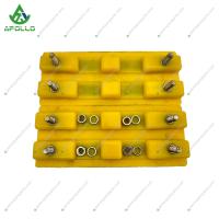 China APOLLO Road Milling Parts 2411112/2102697 Poly Track Pad  300MM Wear-Resistant Track Shoe For W2000/W205 Milling for sale