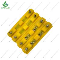 China APOLLO Road Milling Parts 2411112/2102697 Poly Track Pad  300MM Wear-Resistant Track Shoe For W2000/W205 Milling for sale