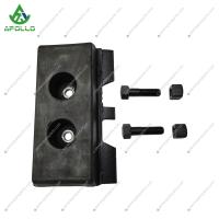 China APOLLO 309950077 Track Pad BF223 BF225 Rubber Track Shoe Integrated Track Shoe for Asphalt Pavers for sale