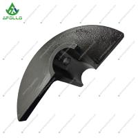 China APOLLO Main Engine Blade LEFT ADL0137 Auger Blade For HA60C Asphalt Pavers for sale
