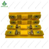 China APOLLO 2102697 Poly Track Pad Hole Type 2411112 Track Shoe For W2000 W205 Road Milling Machine Cold Planers for sale