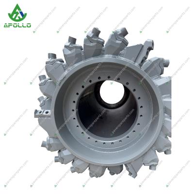 China APOLLO CAT 497-9842 Milling Drum PM620 Milling Drum with AP22 Holders Rotary Drum Cold Planer Parts for sale