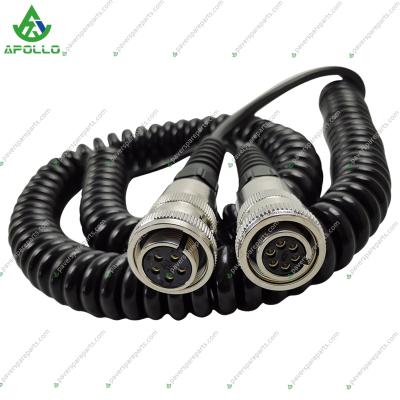 China APOLLO Spare Parts Cable 1M Spiral Cable HA90C Level Sensor Cable for  HA90C Asphalt Paver for sale