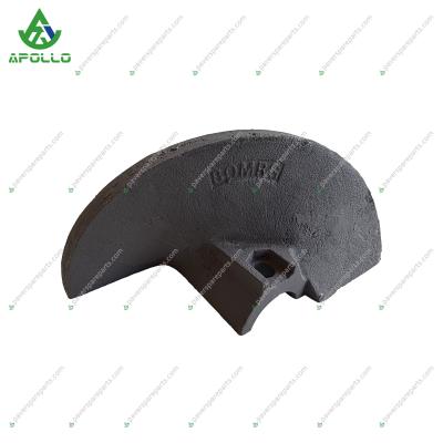 China APOLLO Mitsubishi Main Engine Right Auger Blade RH For Asphalt Paver MF31WB for sale