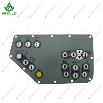 China Apollo 12 Holes Panel Film Panel Sticker With Circle Ring For -3 New Main Control Console Steering Control Panel Asphalt Paver for sale