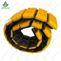 China APOLLO 108756 Wear-Resistant Polyurethane Track Pad Kit with Easy Installation and Vibration Absorption for W1900/W1500 Milling Machines for sale