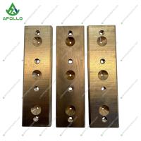 China APOLLO Asphalt Paver Parts 89540237 Brass Slider, Wear-Resistant Slider For BF800C PAVER for sale