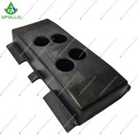 China Apollo Enhanced Durability Rubber Track Pad for HA60C Asphalt Paver with Superior Traction and Vibration Reduction for sale
