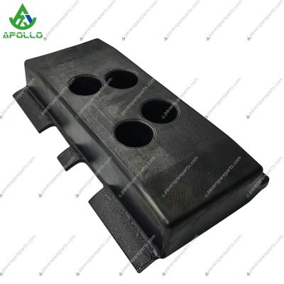 China Apollo Enhanced Durability Rubber Track Pad for HA60C Asphalt Paver with Superior Traction and Vibration Reduction for sale