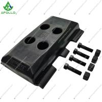 China Wear-resistant S1800 S1900 Track Pad 2372467 2028019 Track Shoe 300mm Rubber Track Pad ForAsphalt Paver for sale