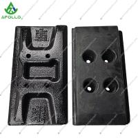 China Apollo Rubber Track Pad 2046286 Integrated Track Shoe For Asphalt Paver for sale