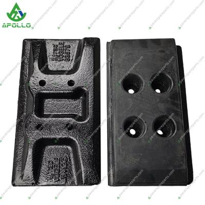 China Apollo Rubber Track Pad 2046286 Integrated Track Shoe For Asphalt Paver for sale