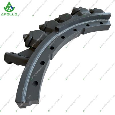 China APOLLO WR240i Milling Drum 2158172 Quarter-Segment With AP11/22 Milling Holder for sale