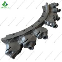 China APOLLO WR2500S 162378 Milling Drum Segment RH with AP03-D20 Tool Holders Quarter Milling Drum Segment Cold Planer Parts for sale