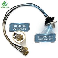 China APOLLO RM54426663 6 Pin Data Cable Socket Plug for ABG Paver Screed Wire Harness Distributor for sale