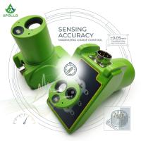 China Apollo 2484809 Asphalt Paver Leveling Sensor 2647949 Green Level Gauge for S1900-3L Paver Parts for sale