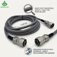 China APOLLO W2200CR Main Console Power Cable 130245 4M 10-Pin Replacement Cord for Road Milling Machine for sale