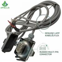 China APOLLO 2480135 Screed Connecting Cable Plug Harness Assembly for S1800-3i Asphalt Paver Spare Parts for sale