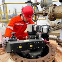 China 26 Inch ID Mount Flange Facer Portable Flange Facing Machine Precision Engineered for sale