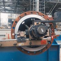 China FI40 Flange Facer 6-40 Inch ID Mount Portable Flange Facing Machine Pneumatic Electric for sale