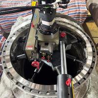 China FI60 Flange Facer 12.6-59 Inch ID Mounted Portable Flange Refacing Tool Pneumatic Electric for sale