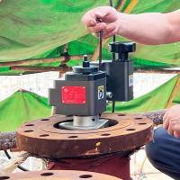 China FI14M Manual Flange Facing Machine 1.07-14 Inch Range 9.0kg Portable Tool for On-Site Flange Repair for sale