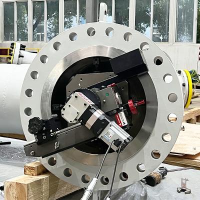 China Portable Flange Facer Machine ID Mounted 120-700mm Pneumatic Electric for sale