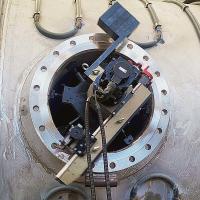 China Portable Flange Facing Machine FI40 for 6-40 Inch Flange Repair High Accuracy for sale