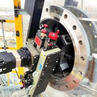 China Portable Flange Facing Machine FI40 for 6-40 Inch Flange Repair High Accuracy for sale