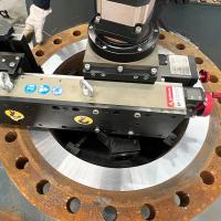 China Portable Flange Facing Machine FI40 for 6-40 Inch Flange Repair High Accuracy for sale