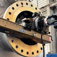 China Internally Mounted Flange Facing Tool 59 Inch Flange Resurfacing Machine 3.0 kW for Industrial On-Site Repair for sale