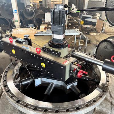 China Internally Mounted Flange Facing Tool 59 Inch Flange Resurfacing Machine 3.0 kW for Industrial On-Site Repair for sale
