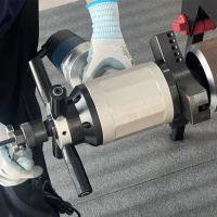 China ID159 Portable Pipe Beveling Machine 220V 60-159mm Range for Cold Cutting Weld Preparation for sale