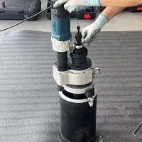 China ID219 Pneumatic Pipe Beveling Machine 65-219mm Cold Cutting Tool with 1.0kW Motor for Hazardous Environments for sale