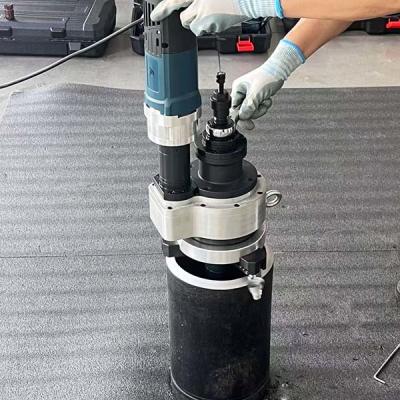 China ID219 Pneumatic Pipe Beveling Machine 65-219mm Cold Cutting Tool with 1.0kW Motor for Hazardous Environments for sale