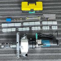 China ID252 Pneumatic Pipe Beveling Machine 80-273mm Range with 1.6kW Electric or 1.0kW Air Motor for Cold Cutting for sale